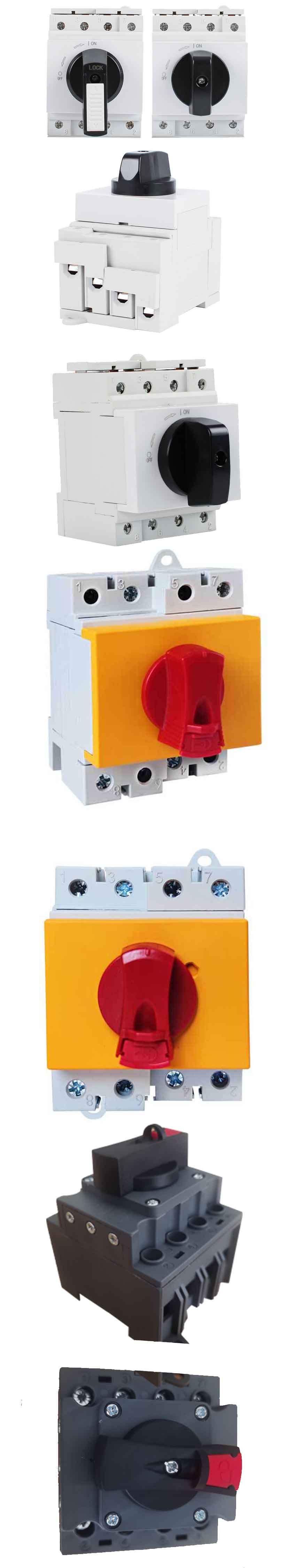 AWIS-40MD For DC Combiner box used Din Rail DC Isolator switch